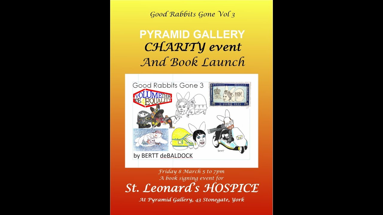 4 artists currently showing at Pyramid Gallery York and a charity event ...
