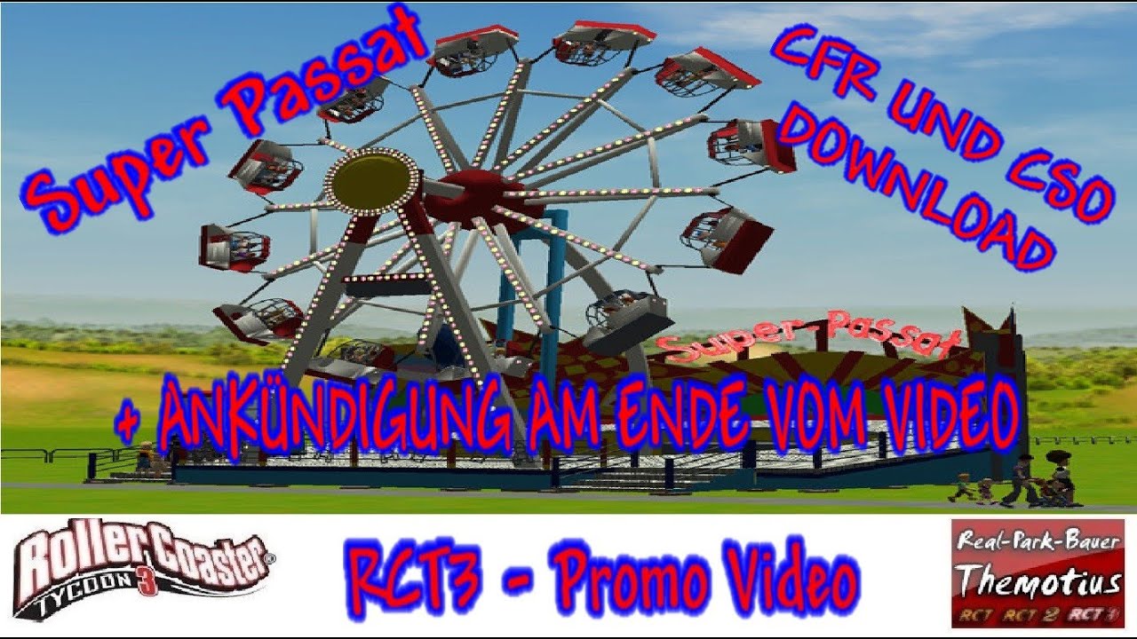Super Passat RCT3 Promo Video CFR und CSO Download + Ankündigung - YouTube