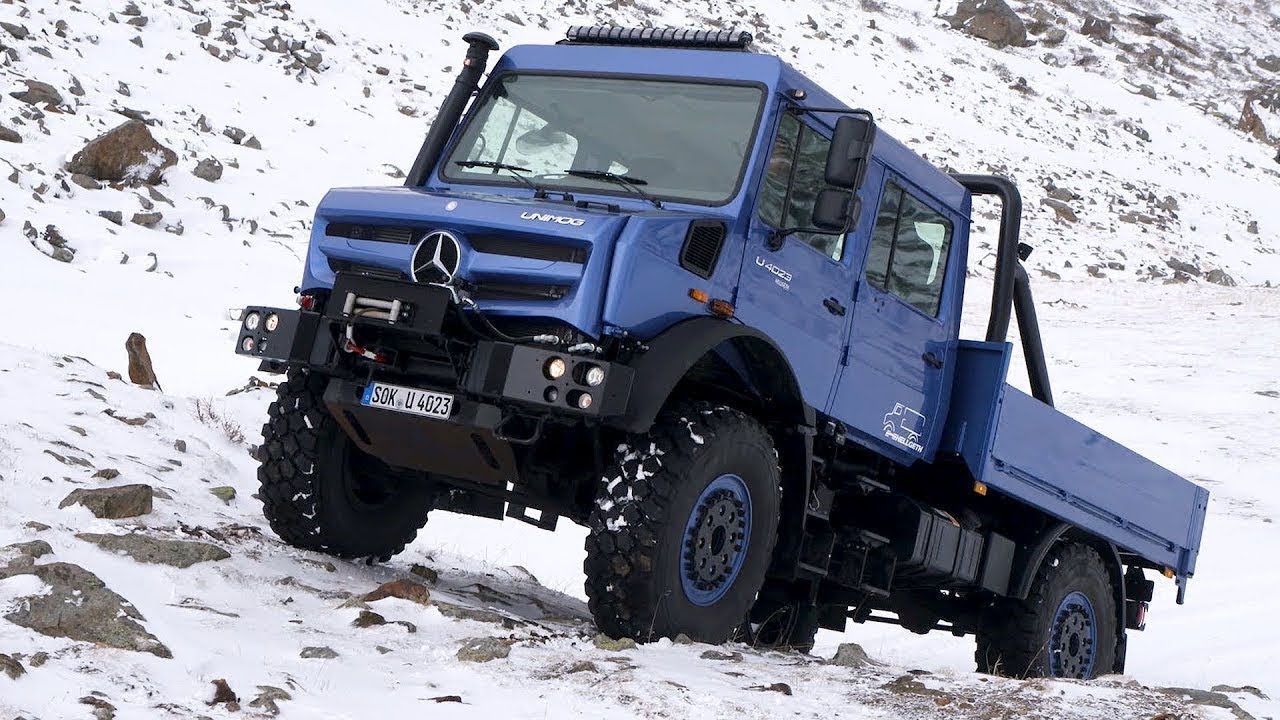2019 Mercedes-Benz Unimog Off-Road in the Arctic Circle - YouTube