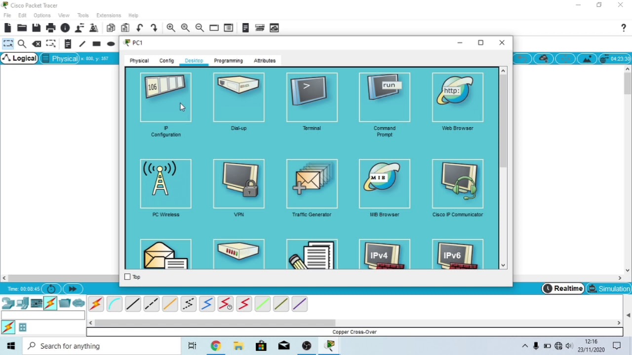 Routing statik di Cisco Packet Tracer - YouTube