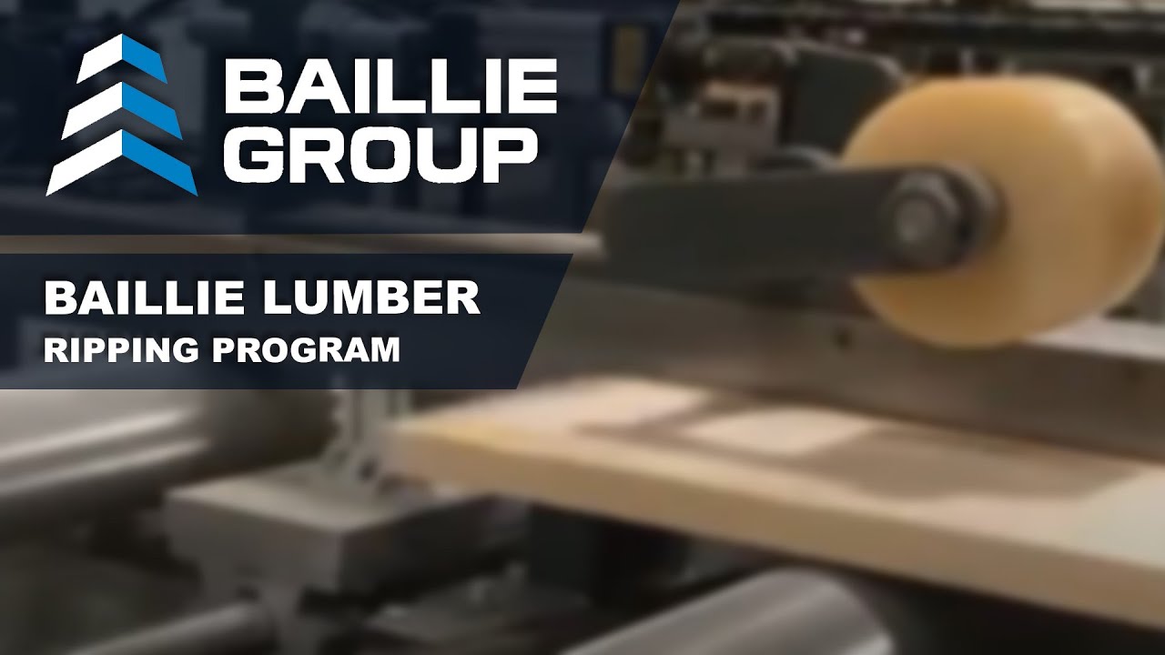 Hardwood Lumber Ripping Program - YouTube