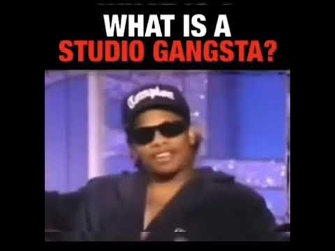 What is a studio gangsta (eazy-E) - YouTube