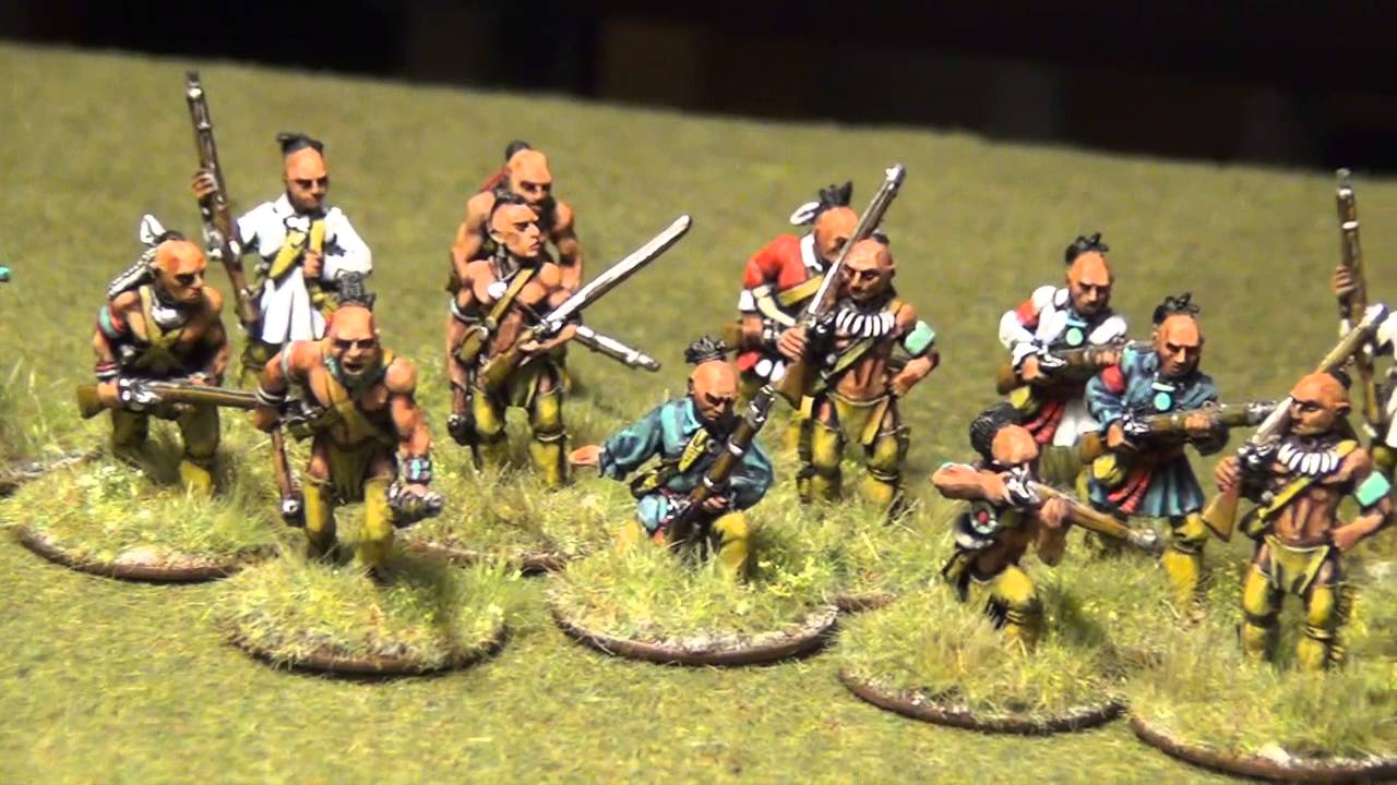 Woodland Indians War Party - YouTube