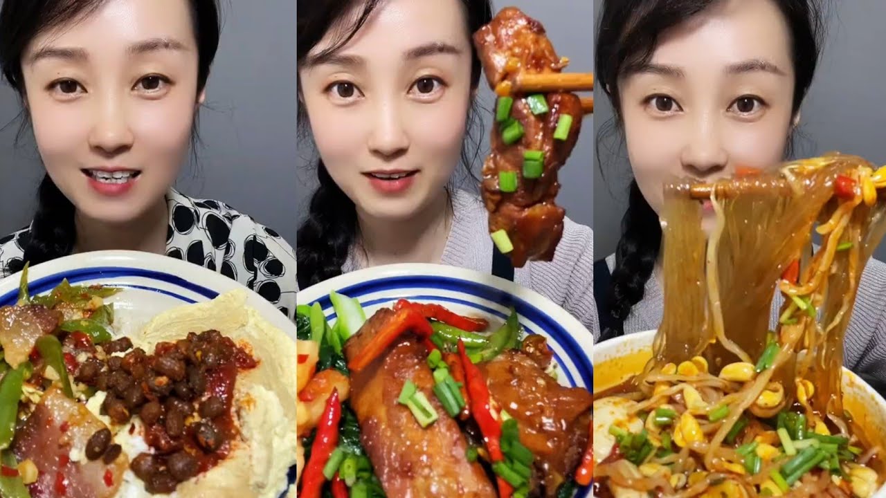 MUKBANG SATISFYING EATING CHINESE FOOD Ep 228 - YouTube