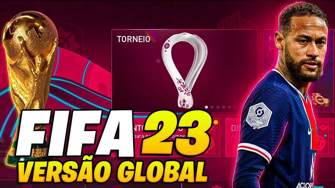 SAIU! FIFA 23 MOBILE GLOBAL (ANDROID/ iOS) COM COPA DO MUNDO E ...