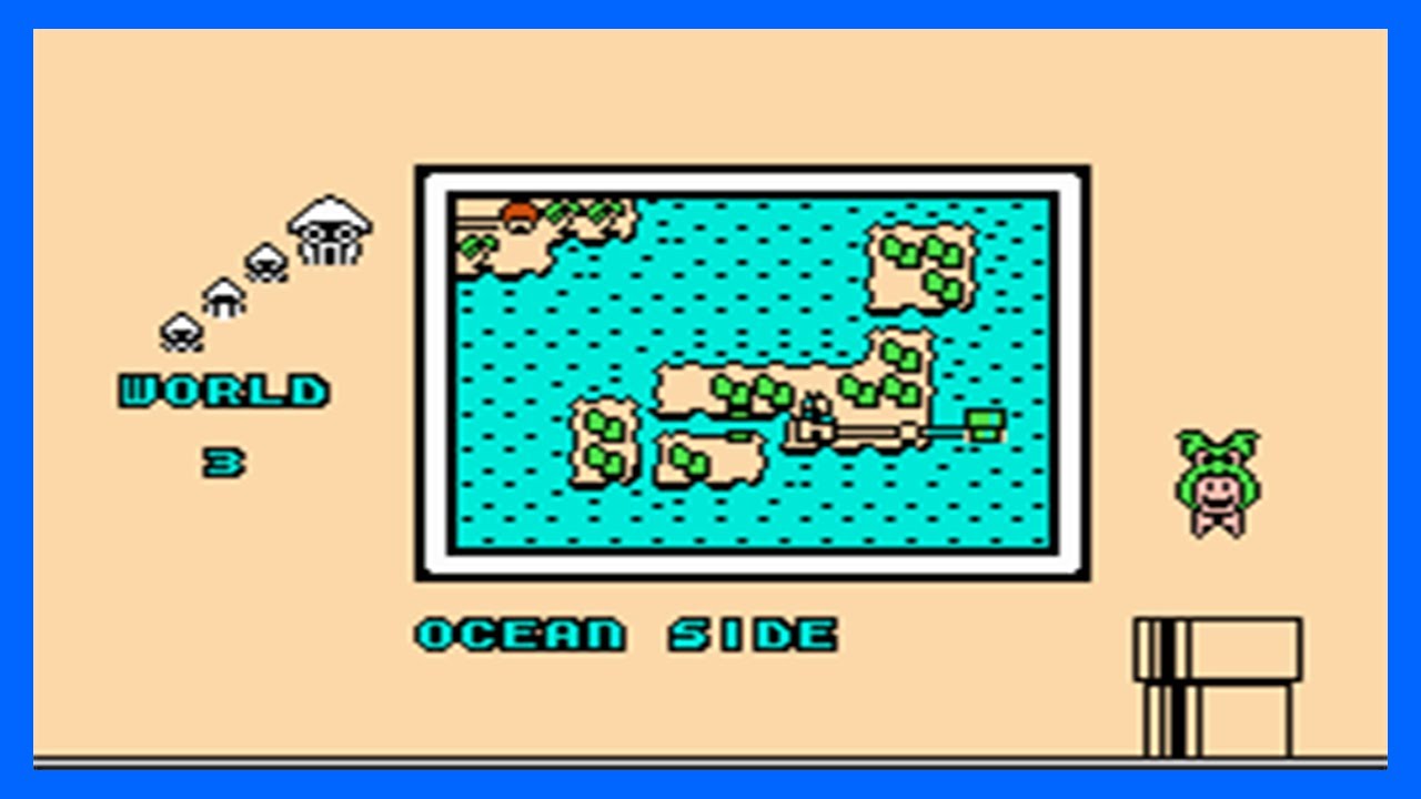 SUPER MARIO BROS 3 - WORLD 3 secrets 💥 - YouTube