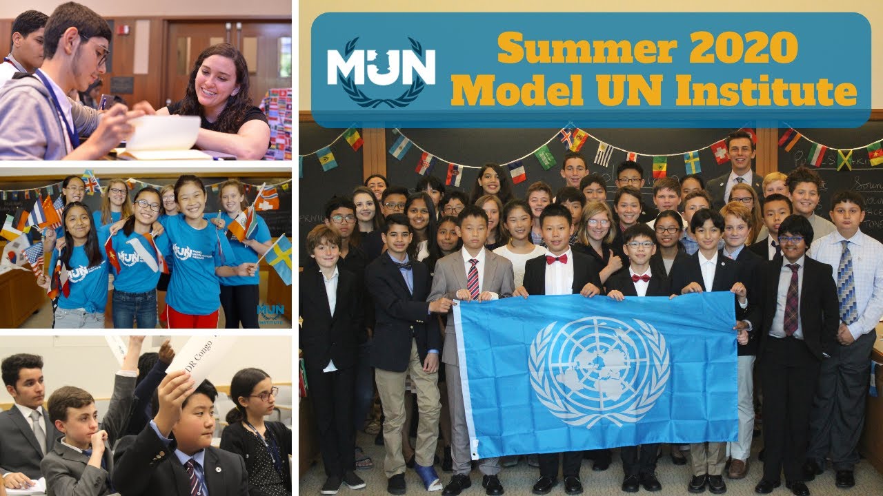 Model United Nations Institute 2020 Highlights | Academic Summer ...