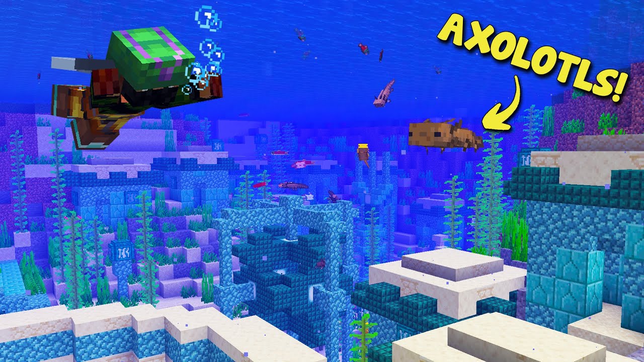 I Built an Underwater City in Minecraft! - YouTube