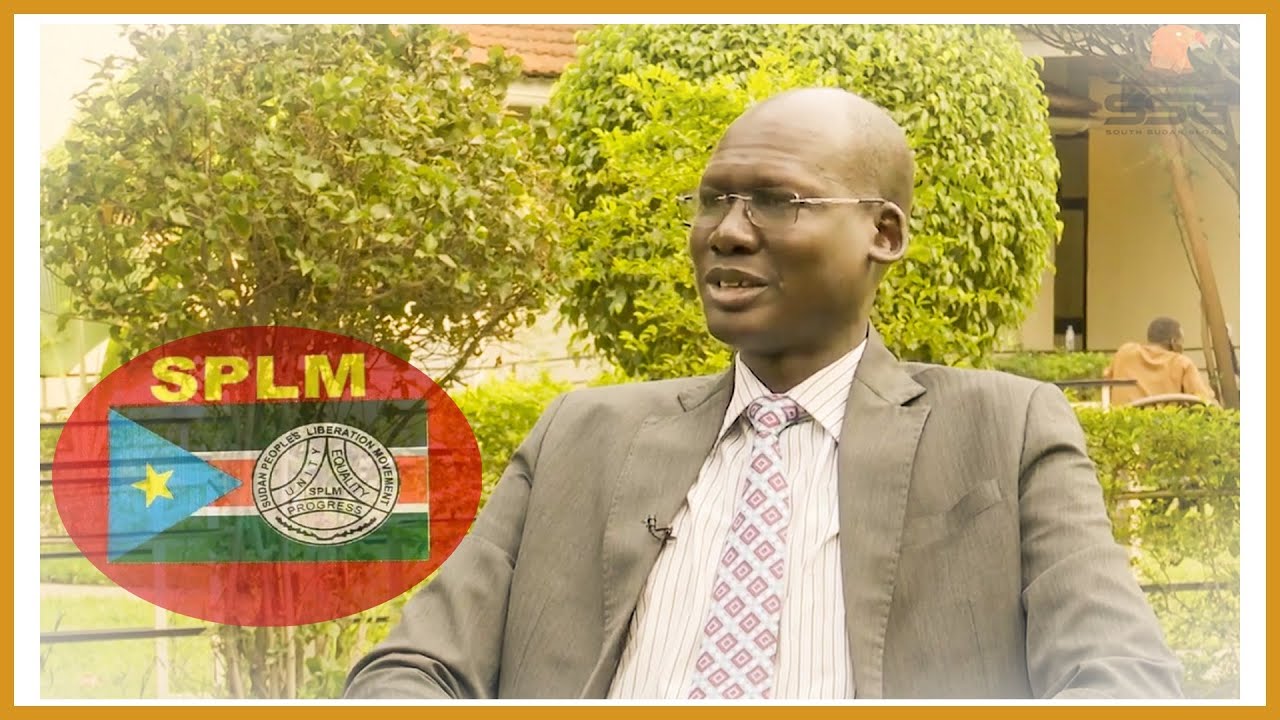Interview with Peter Lam Both SPLM Secretary General - YouTube