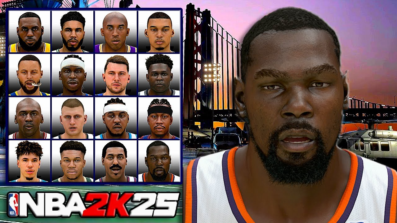 BEST Kevin Durant Face Creation in NBA 2k25! - YouTube