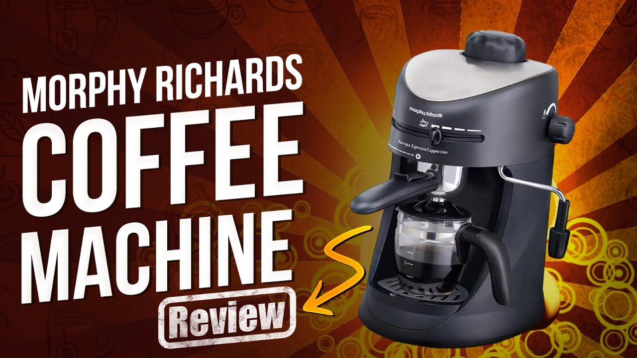Full Review of Morphy Richards Coffee Machine | HOMEMADE | TUBERS - YouTube