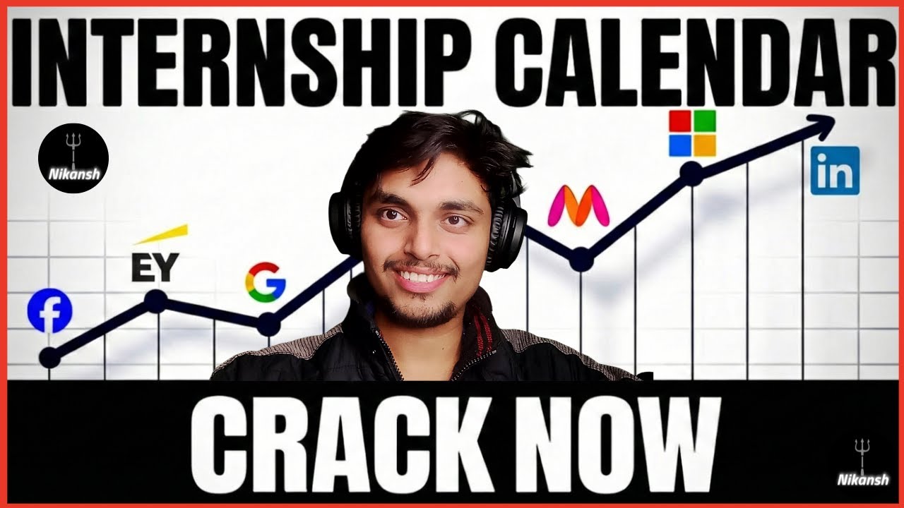 Internship Calendar 2026 | Best internship + Stipend | Which company ...