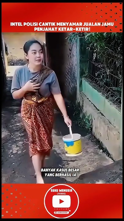 intel Polisi Cantik Menyamar Jualan Jamu Ketar-Ketir #shorts #viralshorts #viral_video #tni # ...