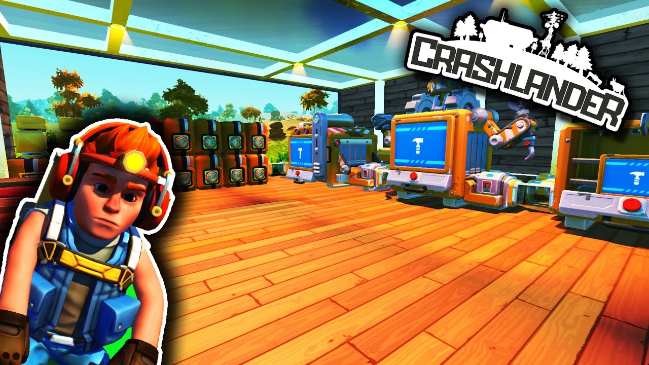 Live🔴Scrap Mechanic - Crashlander, Modded ! The Story Continues? - YouTube
