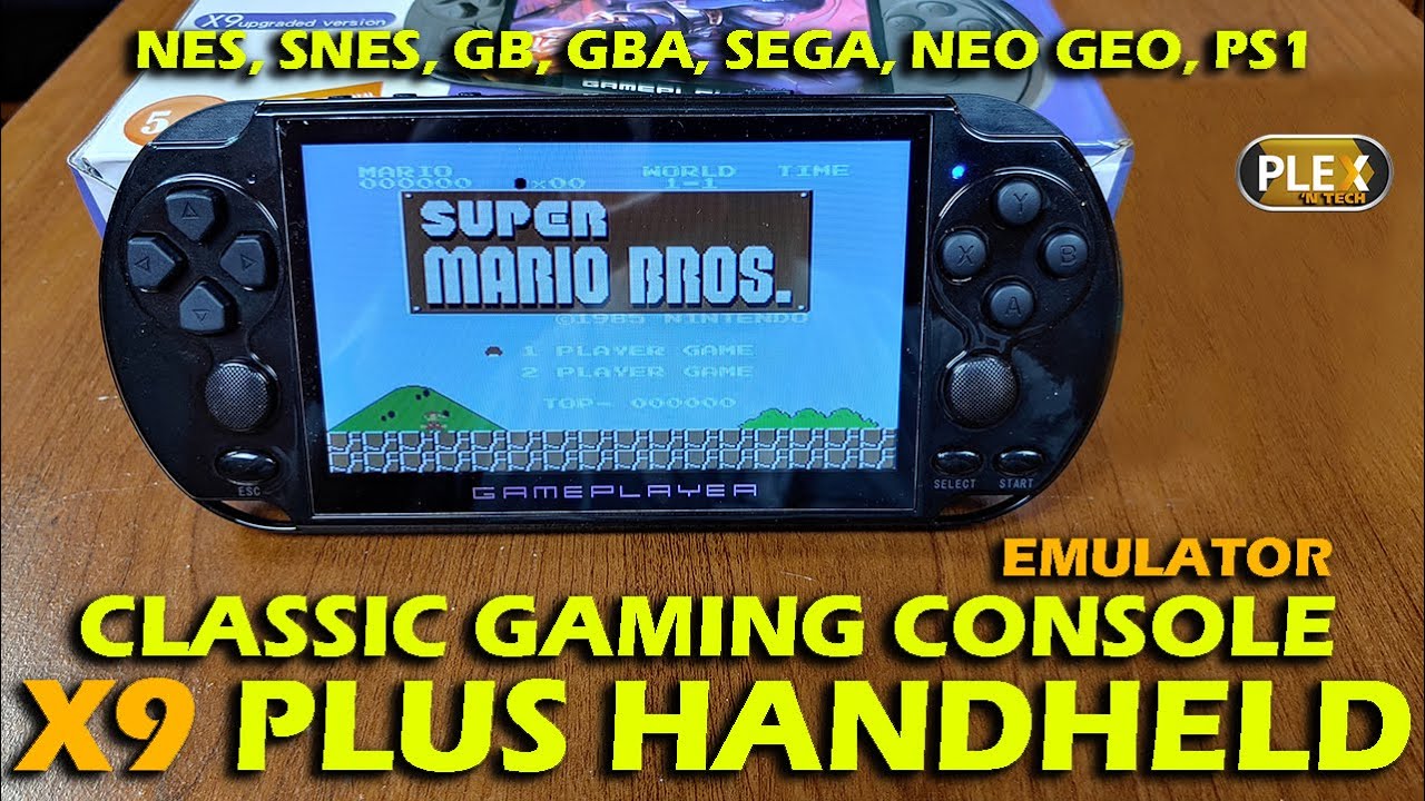 X9 Plus Budget Handheld Classic Gaming Emulator Review - YouTube