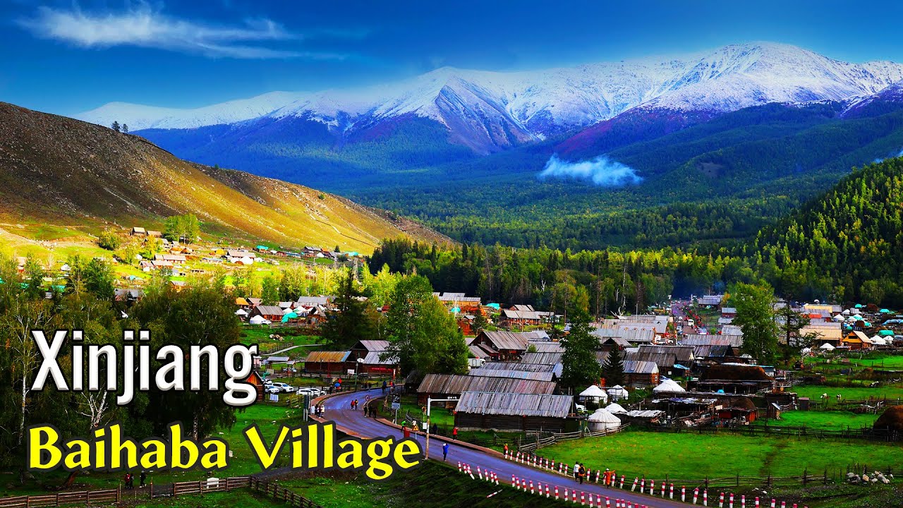 【4K】The traditional village of the Tuva people, the mysterious Kanas ...