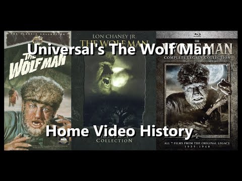 Home Video History: Universal Monsters (The Wolf Man/Werewolves) - YouTube