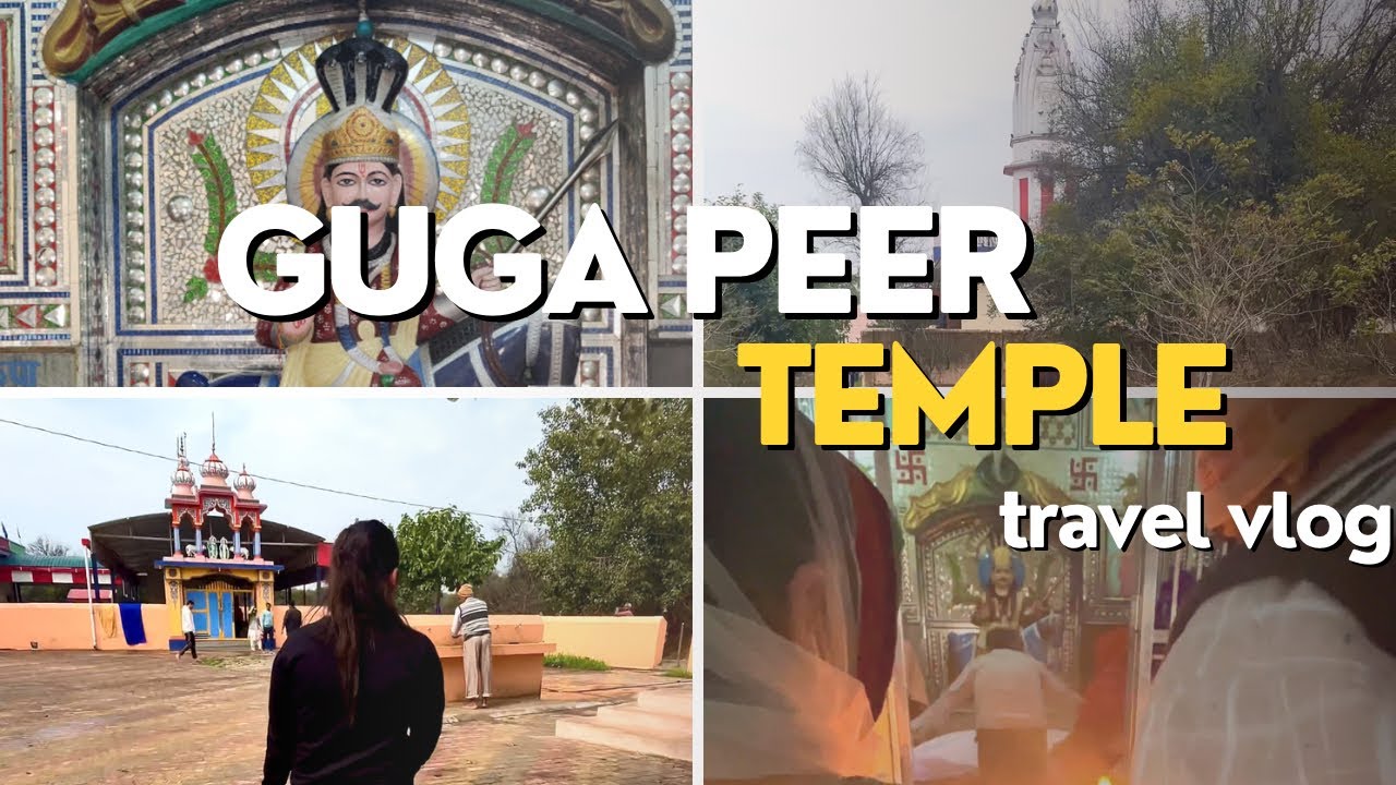 Guga peer temple travel vlog #gugapeer #temple #viral #vlog #haryana # ...