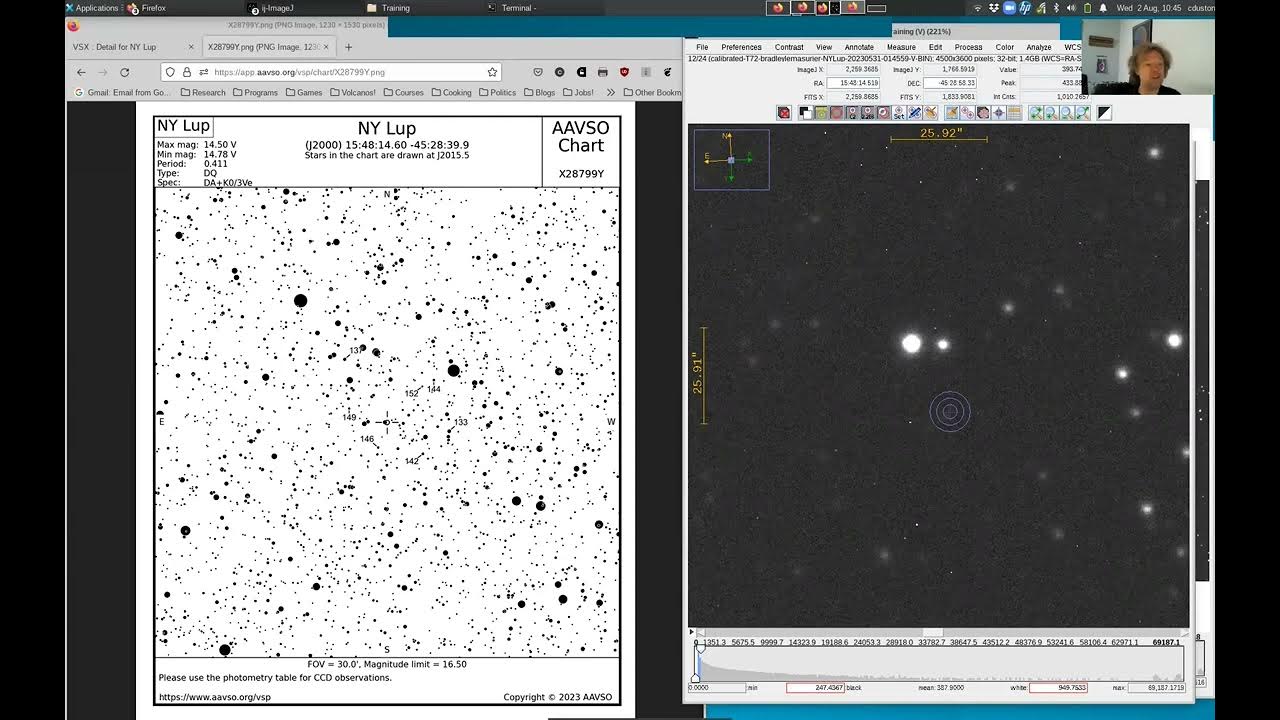 Intro to Light Curve Photometry with AstroImageJ - YouTube