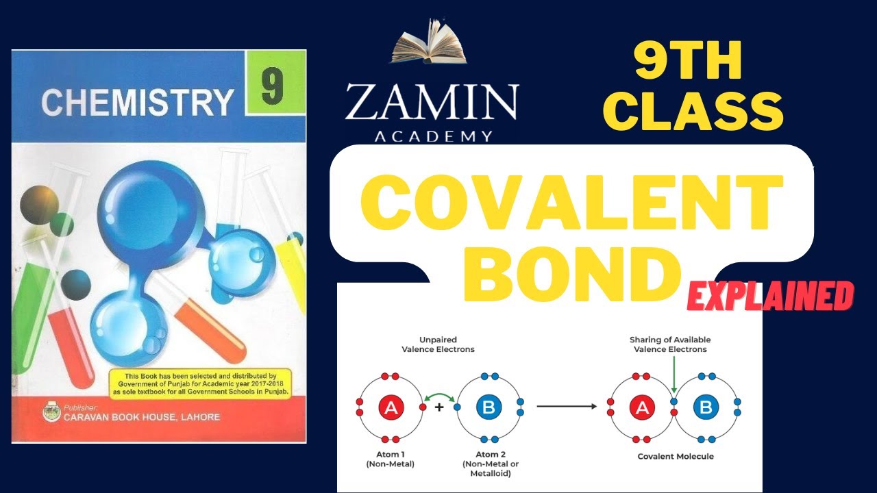 Covalent Bond explained | Chapter 4 : Structure of Molecules| Class 9 ...