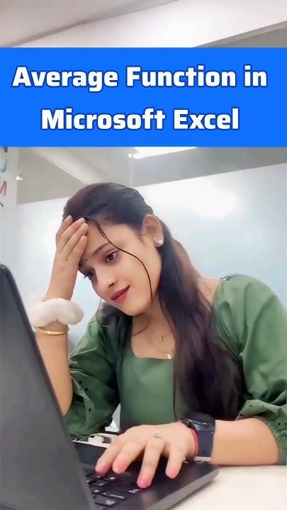 Advance Excel! Average Function in Microsoft Excel #shortvideo #trending #exceltips # ...