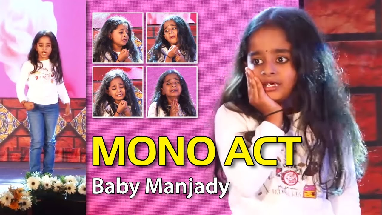 MONO ACT | Baby Manjady Thodupuzha | Anna Maria Joby | Swargam Movie ...