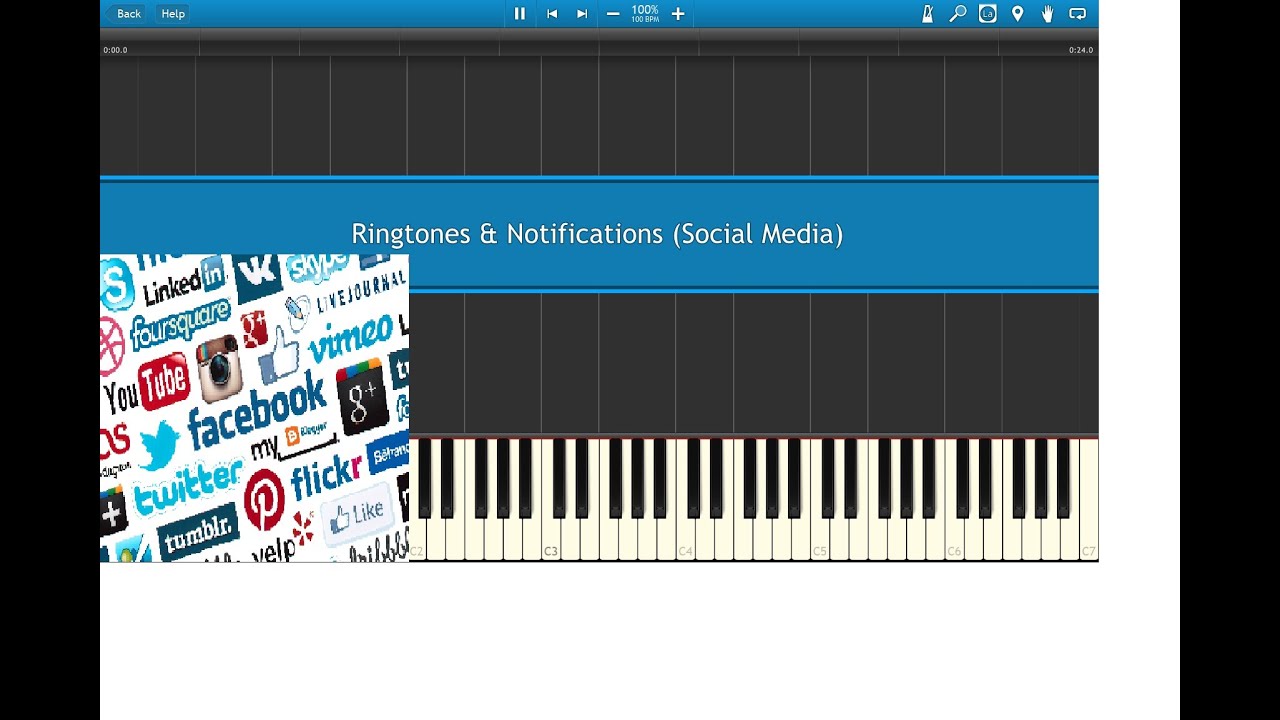 Social Media Ringtones & Notifications - YouTube