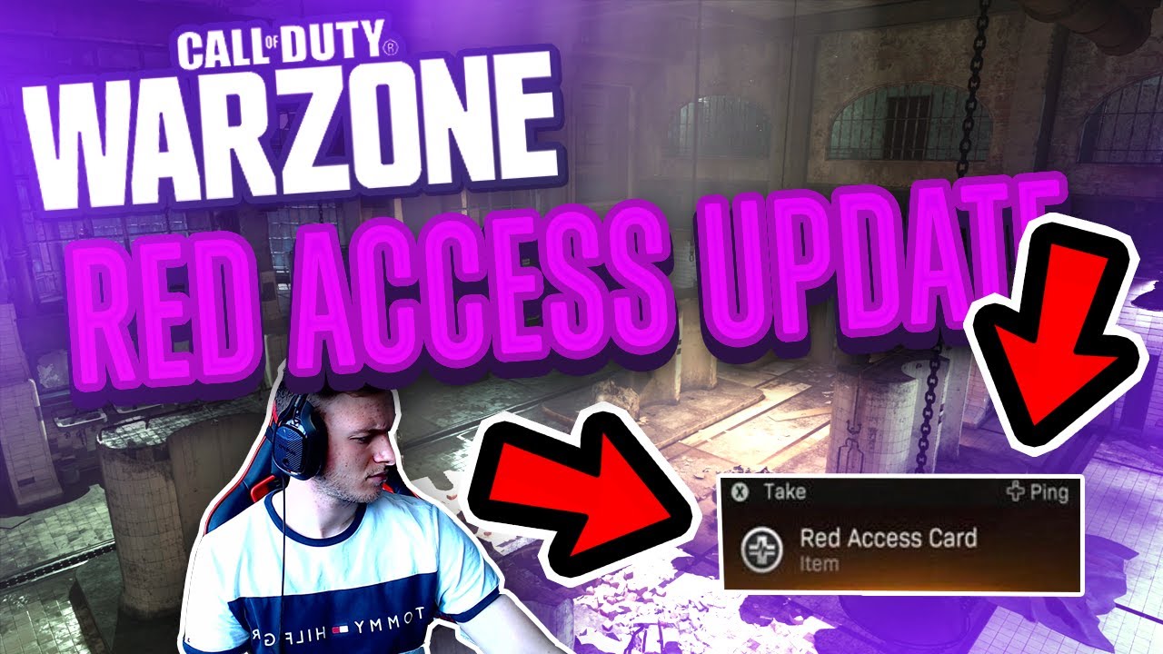 RED ACCESS CARD EASTER EGG IN WARZONE! WARZONE UPDATE (MODERN WARFARE ...