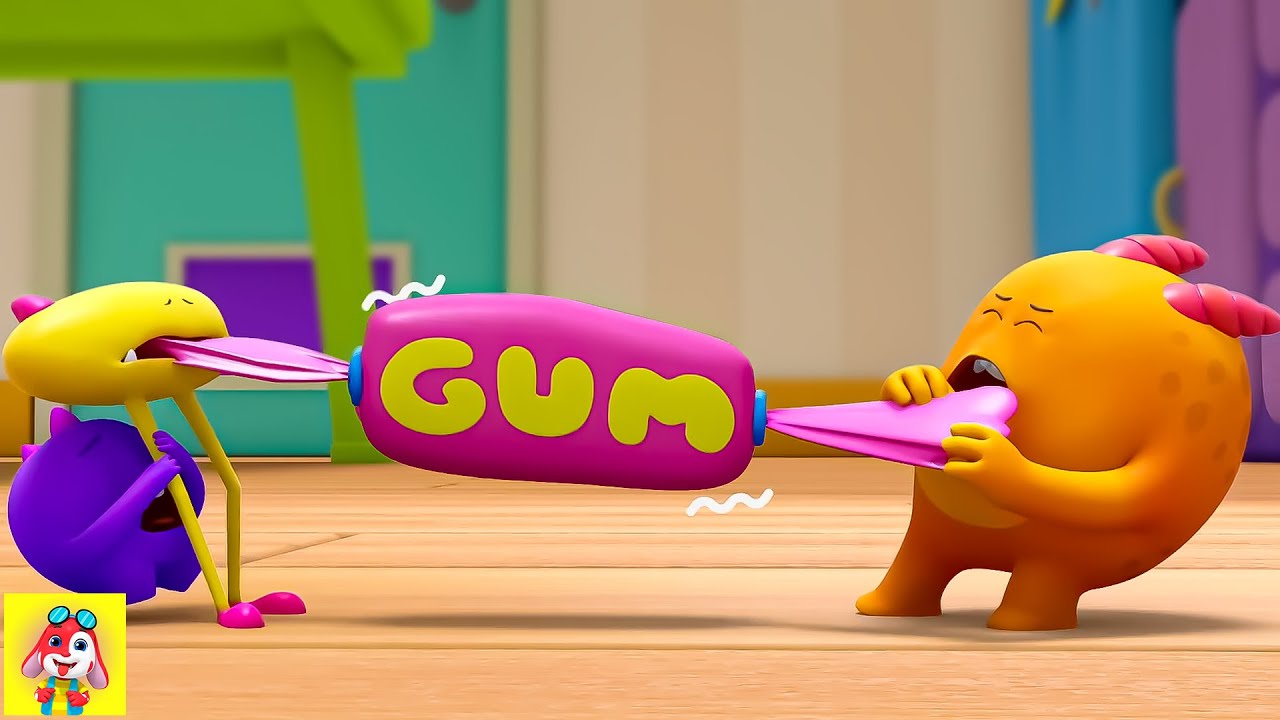 Bubble Gum Fiasco Funny Cartoon Video for Children - YouTube