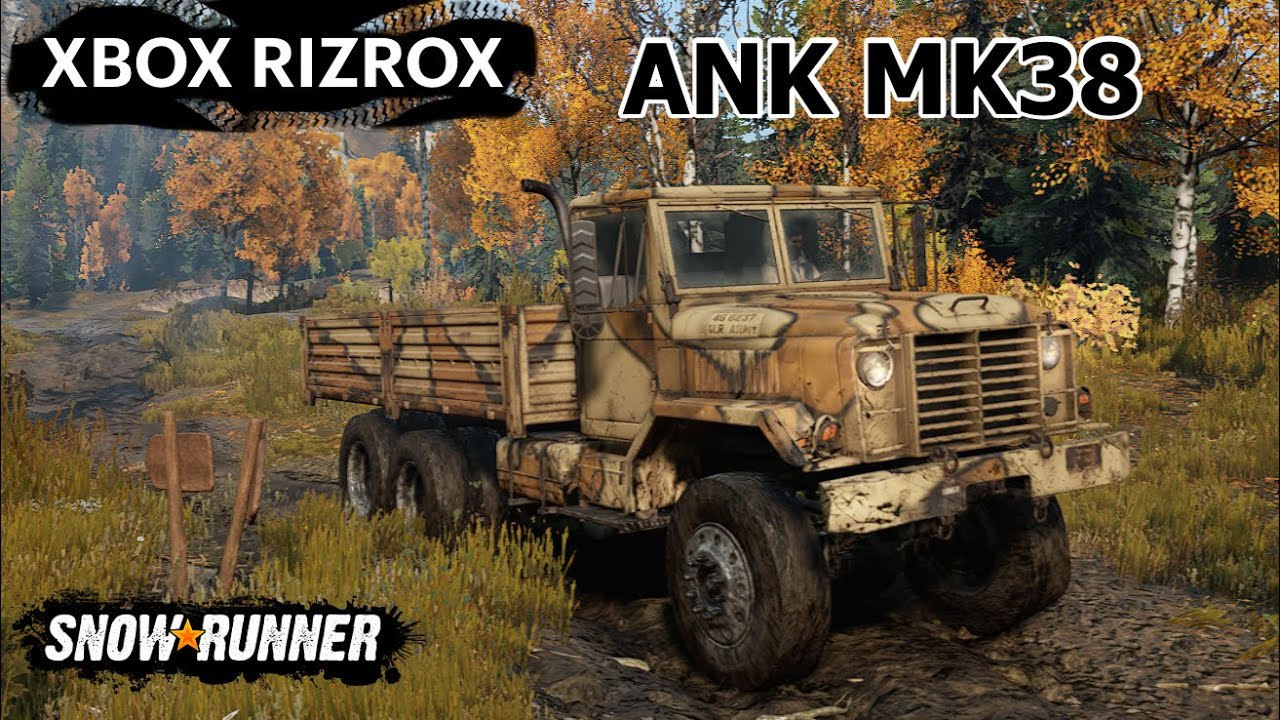 Snowrunner ANK MK38 (chleje to paliwo jak nurek z pod monopolowego) 🇵🇱 ...