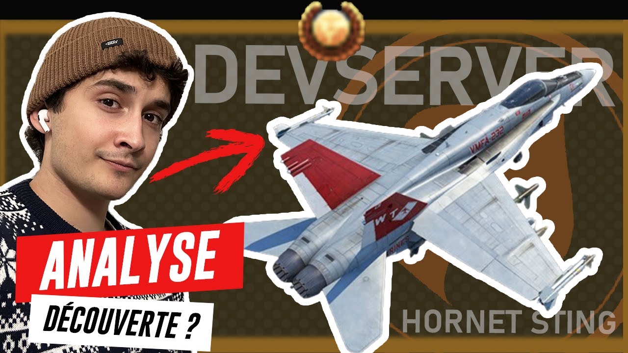 MAJ HORNET STING (Analyse Warthunder devserver) - YouTube