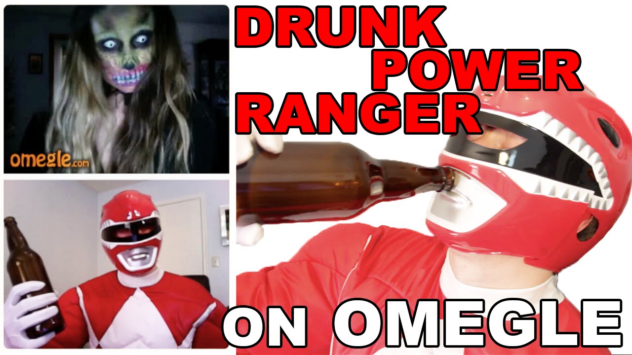 DRUNK POWER RANGER on OMEGLE - YouTube