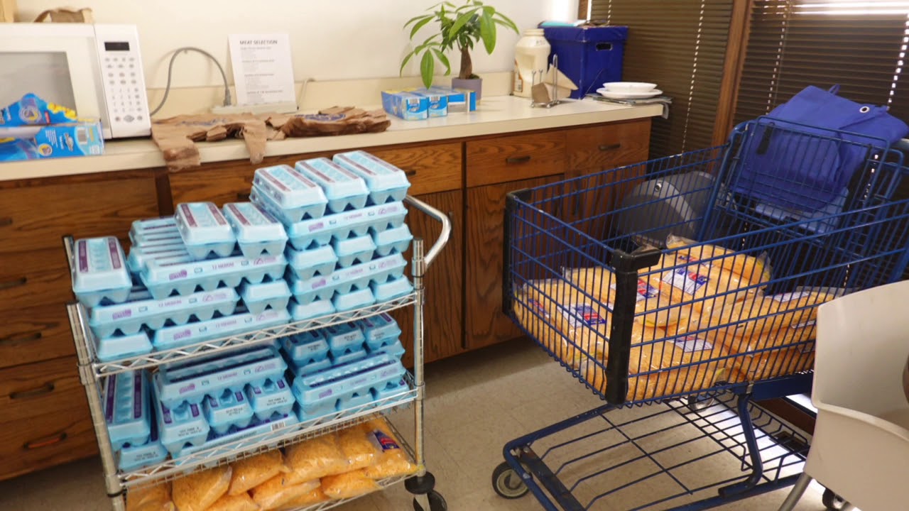 LSS Food Pantry Drive Thru - YouTube