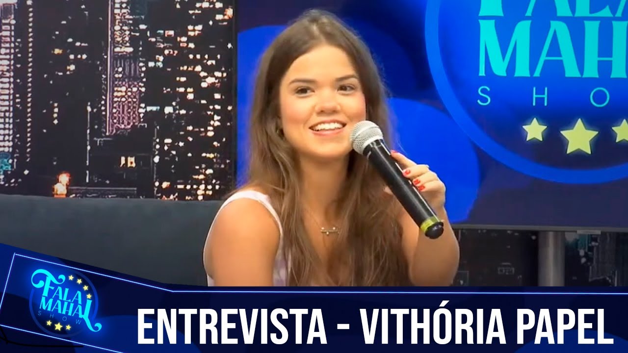 FALA MAHAL - VITHÓRIA PAPEL - AO VIVO - YouTube