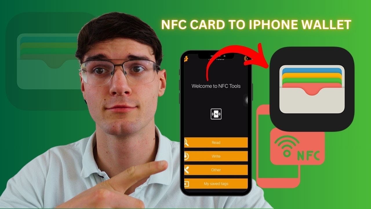 How to Add NFC Card to iPhone Wallet Beginners Guide - YouTube