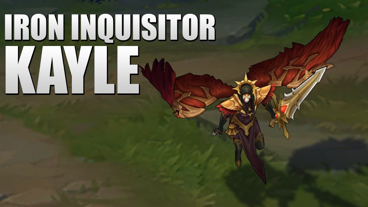 IRON INQUISITOR KAYLE - New skin LoL - YouTube