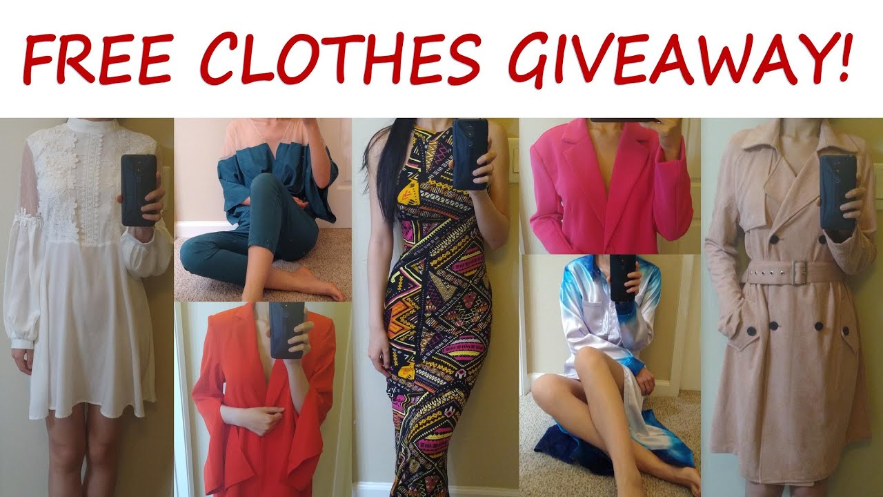 FREE CLOTHES GIVEAWAY - Day 8 - YouTube