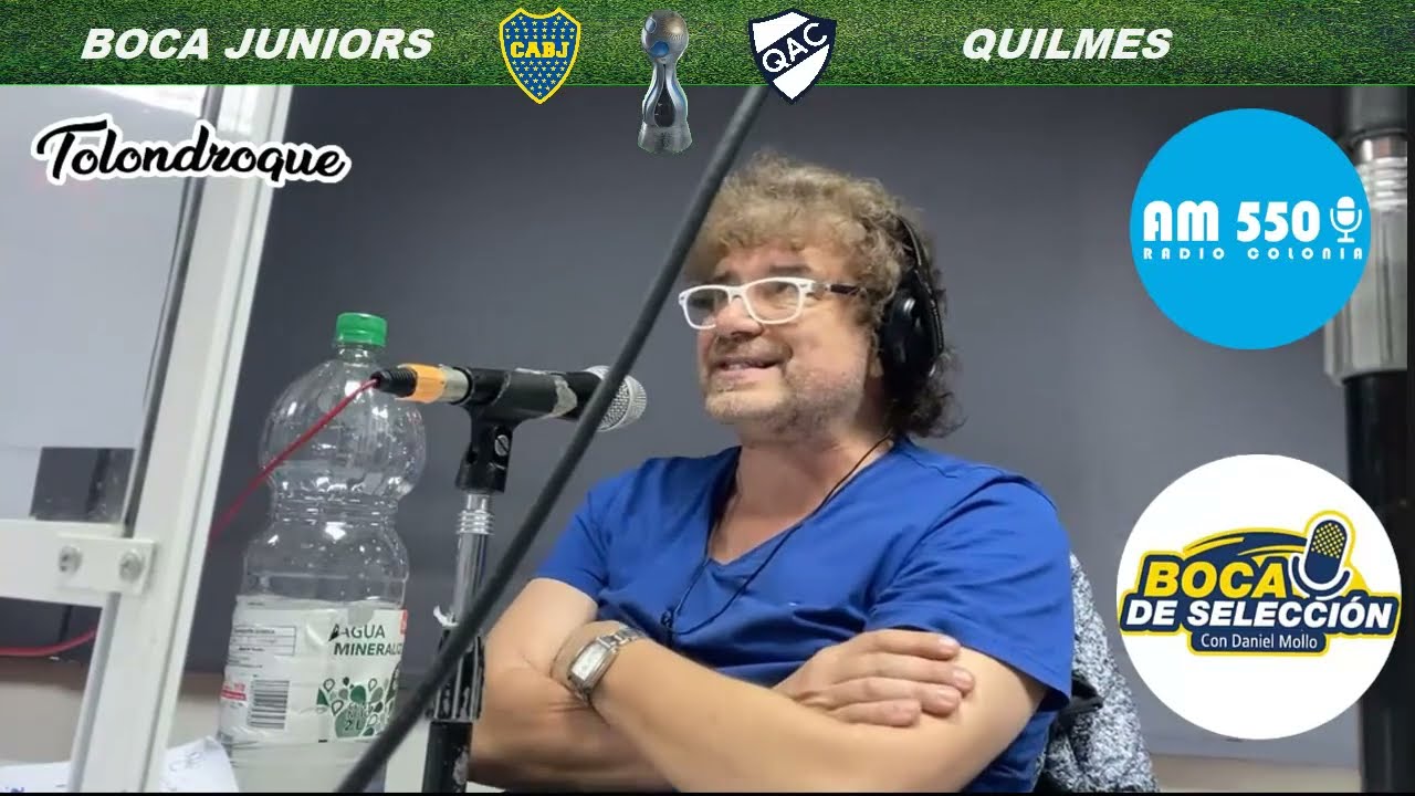 (Relato Feliz Daniel Mollo) Boca 3 - Quilmes 2. Copa Argentina - YouTube