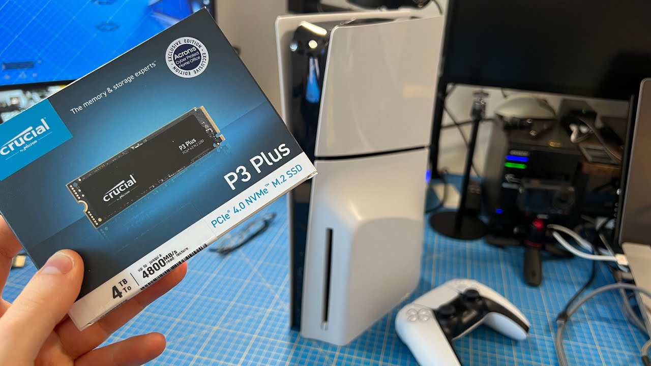 Upgrade SSD / Stocare / Memorie PS5 Slim cu SSD de 4TB ! - YouTube