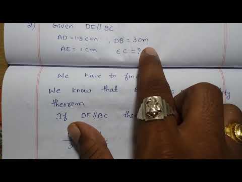 Similar triangles   problems on basic proportionality theorem (try this bit pg number 198)