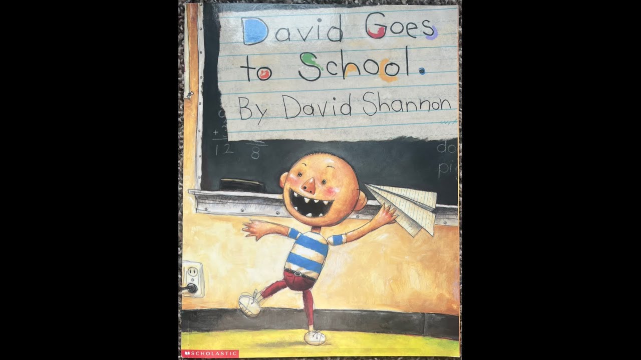 David Goes to School (Read Aloud / Read Along Story) - YouTube