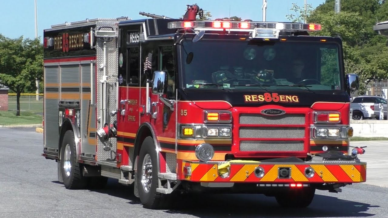 Township of Spring Fire Rescue Services Rescue Engine 85 Responding 8 ...