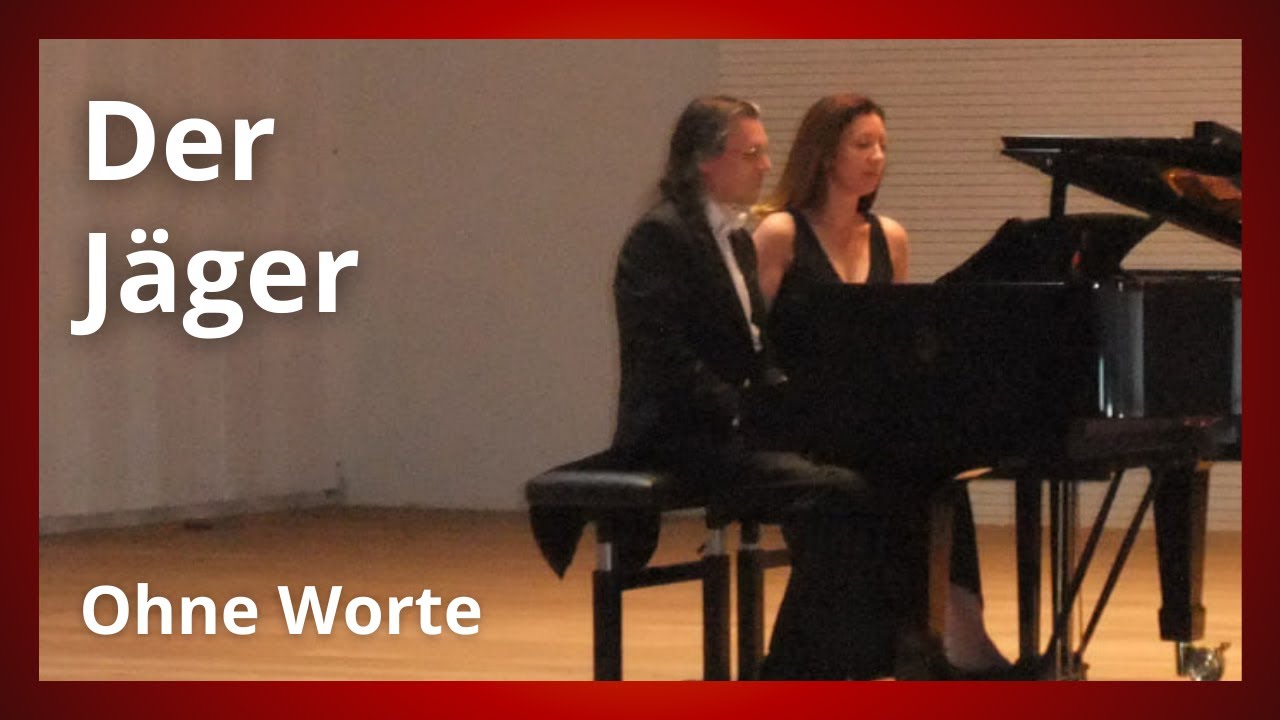 Franz Schubert - Der Jäger (Karl Tausig Piano Duo) - YouTube