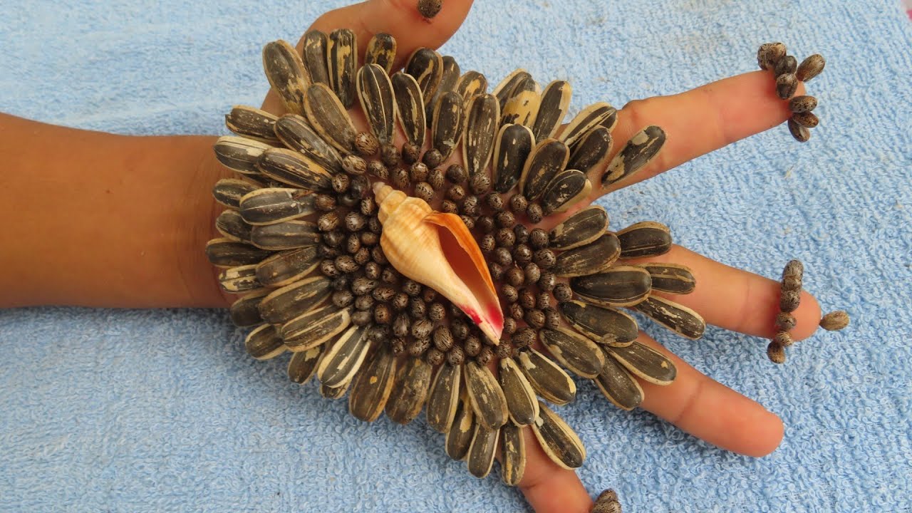 [ Flower Ticks ] How to remove big ticks on palm | Designed from ...