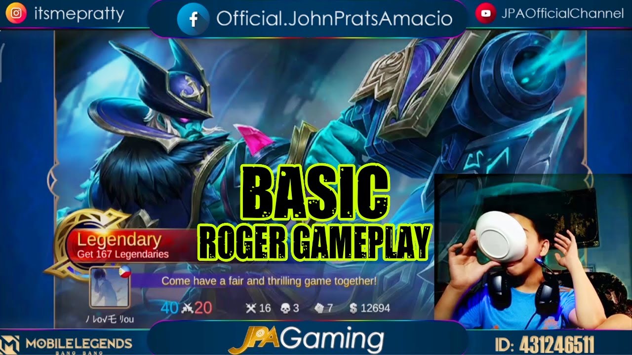 BASIC ROGER GAMEPLAY - JPAGaming - YouTube