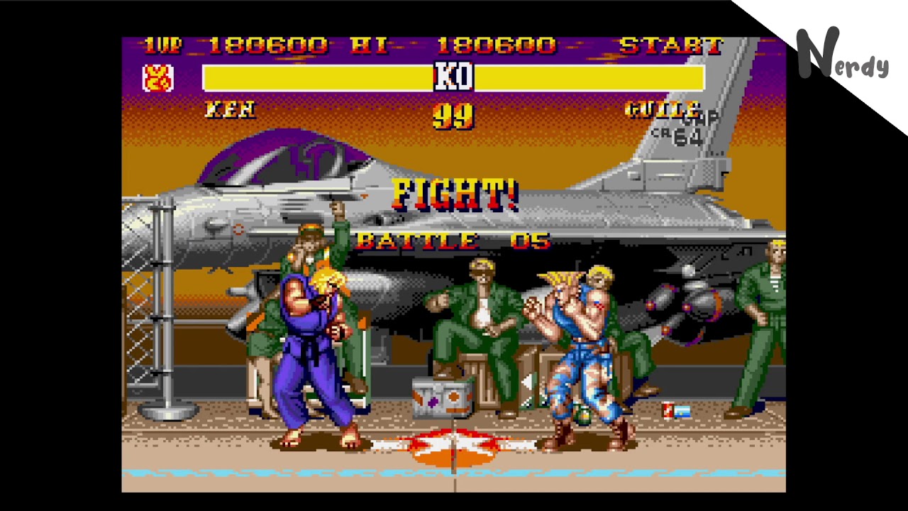 SF2 Gameplay Ken Mega Drive - YouTube