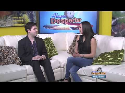 Alex Sarabia promotes Starr County's Got Talent 7 on TV Show Alegre ...