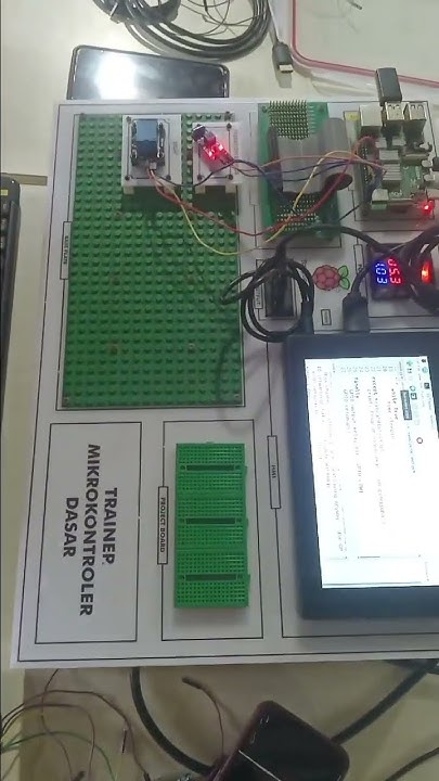 Praktek Trainer Mikrokontroler Dasar dengan mengunakan Vibration Sensor ...