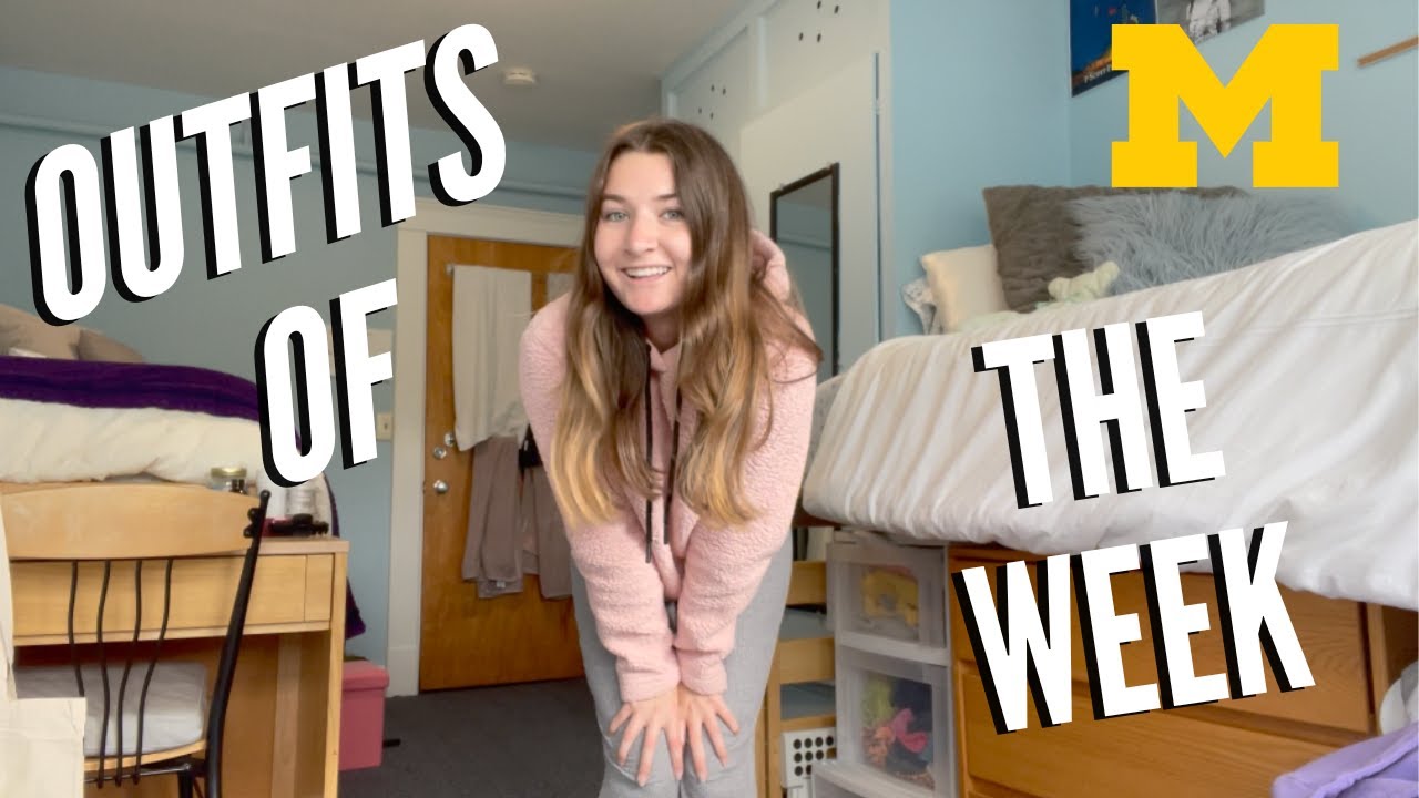 Outfits of the Week @ University of Michigan - YouTube