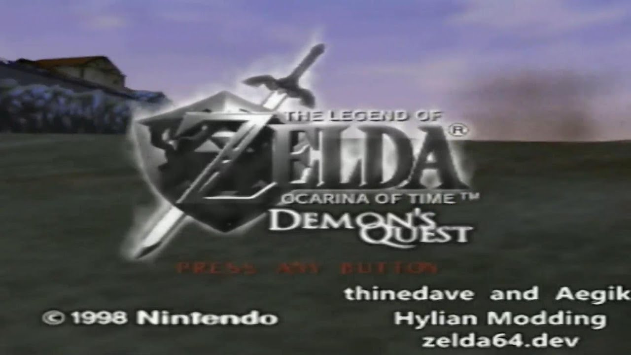 Easy so far!_Zelda 64 Demon Quest Part 1 - YouTube